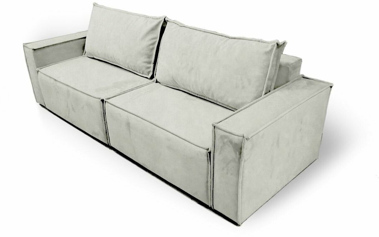 Диван кровать лофт Еврокнижка в премиальном велюре Тедди 220/023