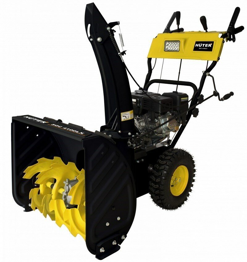 Снегоуборщик Huter SGC 4100 LX самоходный для уборки снега на участке и дворе