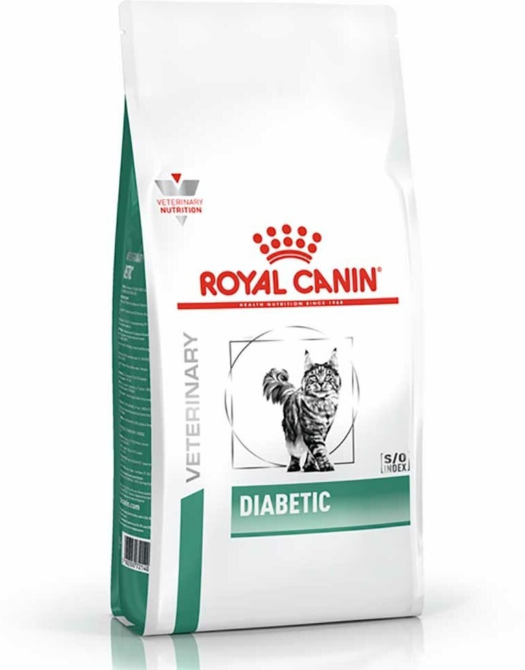 Лечебный сухой корм для кошек при диабете veterinary diet feline diabetic ds46 1,5кг