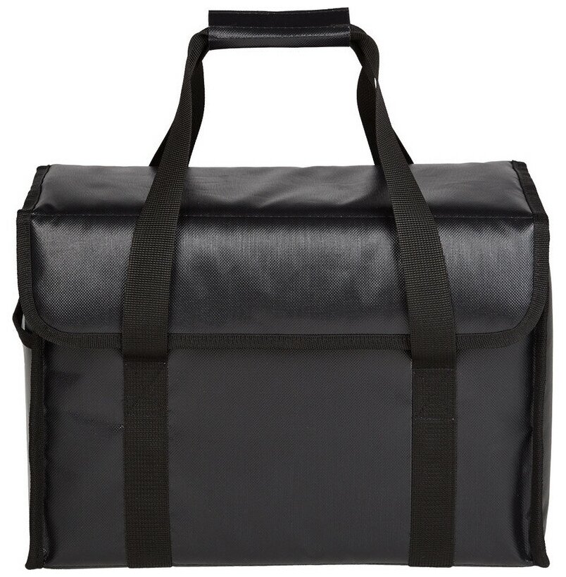 Термосумка для обедов винил черный 45х20х30 (27Л) 882870