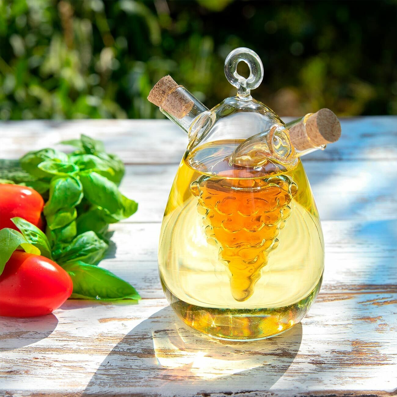 Емкость для масла и уксуса, 400/35 мл, стекло, Comfort Shape