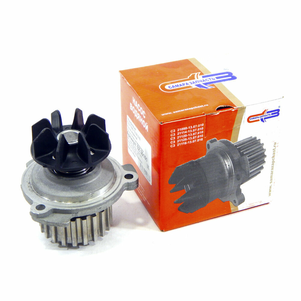 Насос водяной 2108, 2109, 21099, 2113, 2114, 2115 "Самара-Запчасть" SZ30101