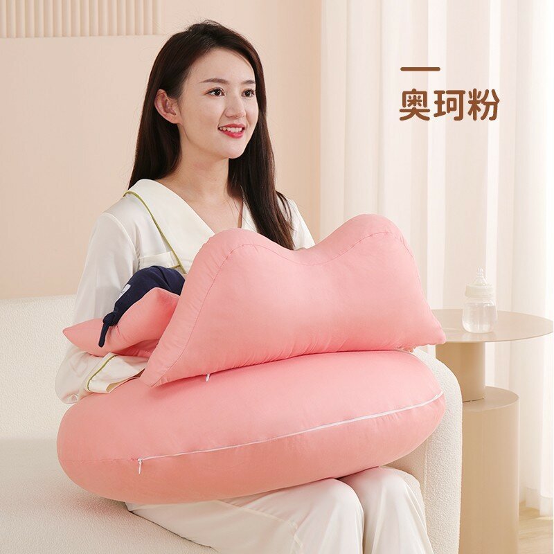 Подушка для грудного вскармливания, подушка для кормления, поддержка поясницы, стул, летние детские принадлежности, подушка для новорожденных, поддержка из бархата после родов