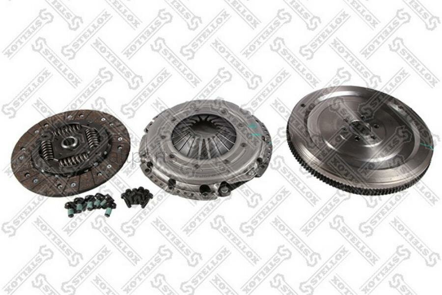 STELLOX 0701227SX к-т сцепления с маховиком! одномассовым, замена двухм-го\ VW Golf/Bora/Sharan 1.9TDi 00>