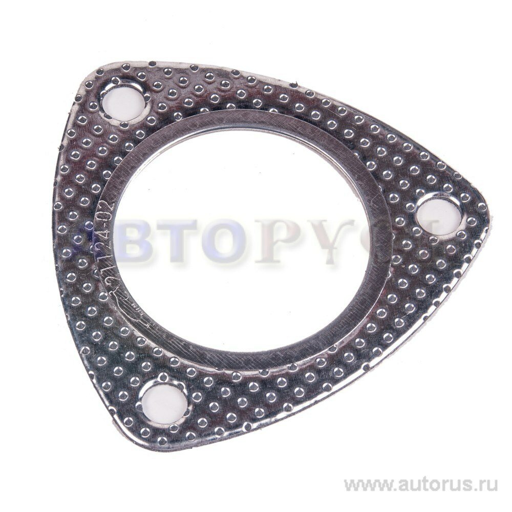 Прокладка приемной трубы ваз 1118, 2170 металл с перфорацией бцм бцм 21124-1203021-02п