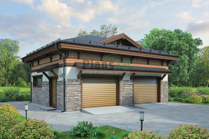 Проект дома Plans-38-18 (116 кв. м, поризованный кирпич 510мм)