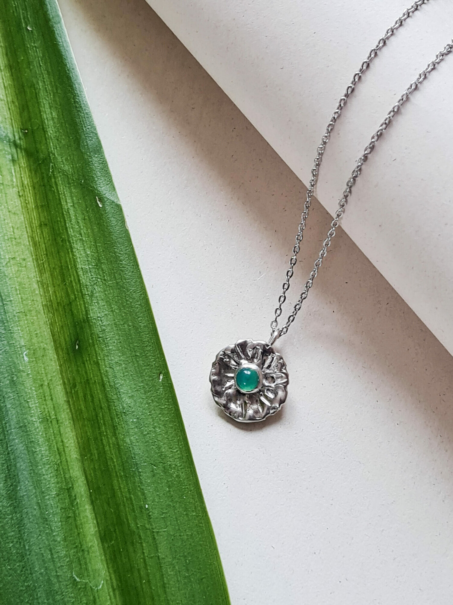 Подвеска, серебро, 925 проба, агат