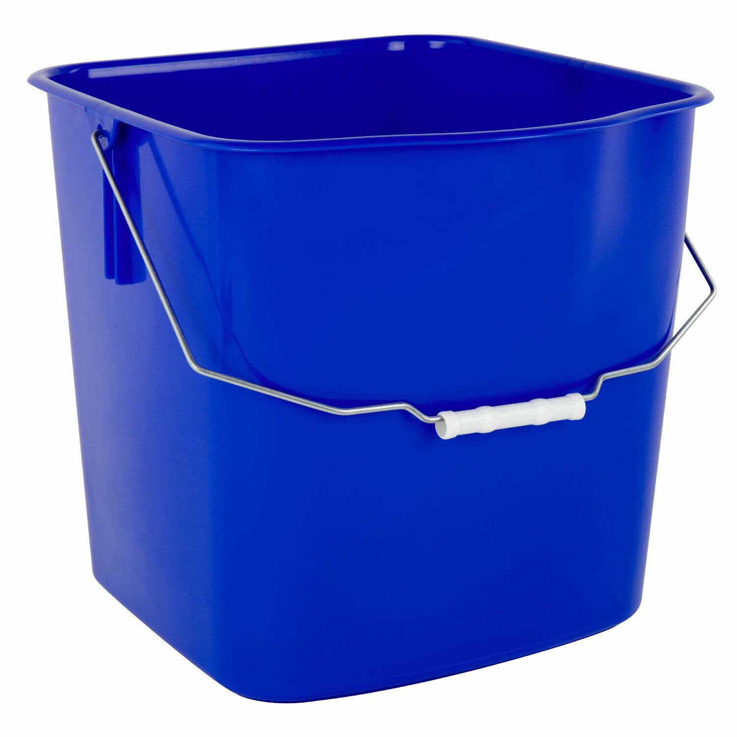 Ведро универсальное 25 л, синее, подходит для уборочных тележек, уборки, хранения, пластик, 609756, 25EC/6