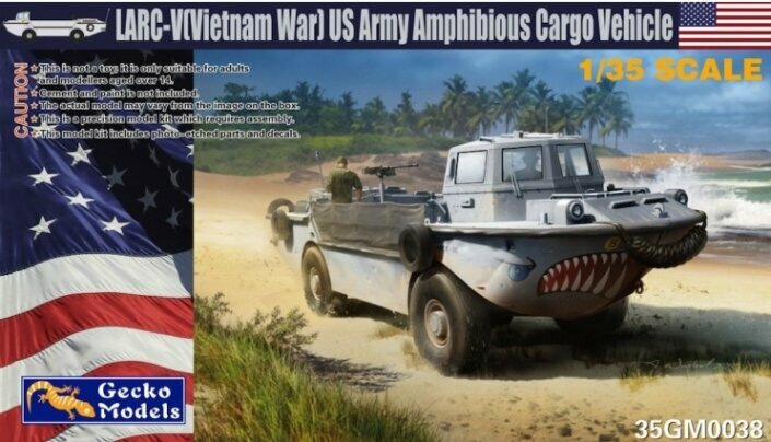 35GM0038 Gecko Models Амфибия LARC-V (война о Вьетнаме) 1/35