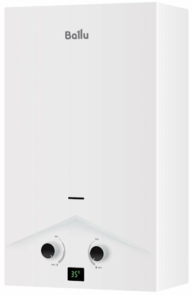 Газовая колонка Ballu GWH 10 Warmix, 10л/мин, настенная, белый