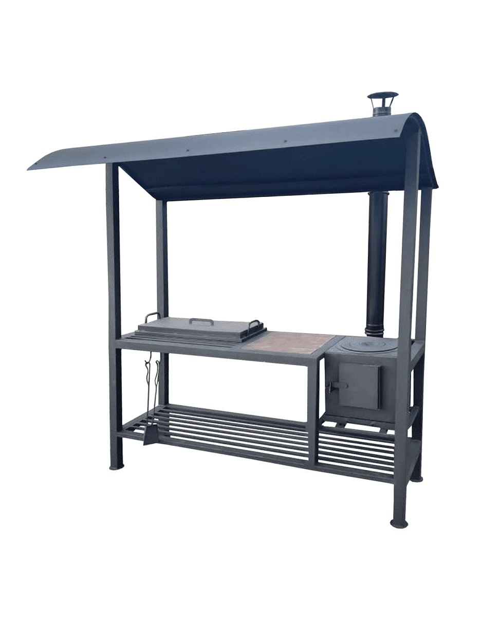 Мангал с крышей Лофт №3 "Вингер"