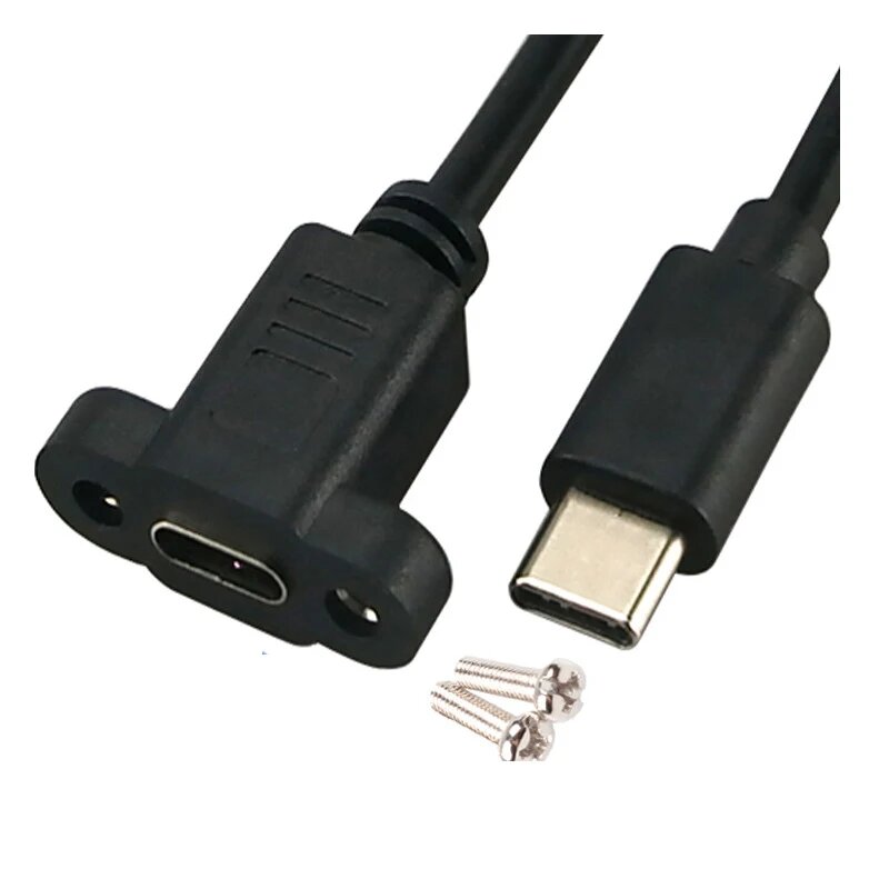 AQJG Удлинитель кабеля USB 3.1 Type-C 0,3 м, Type-c