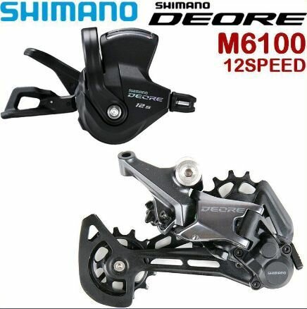 Shimano deore M6100 12-скоростной переключатель Groupset SL + задний переключатель RD SGS