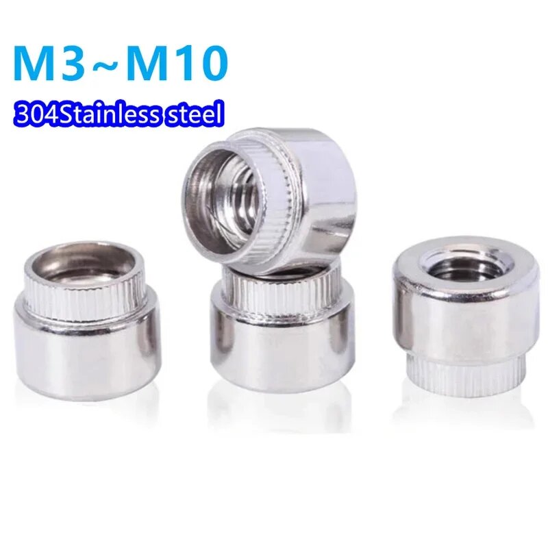Заклепочные гайки из нержавеющей стали 304 М3-М10 ZS-M6-1.0(10pcs)