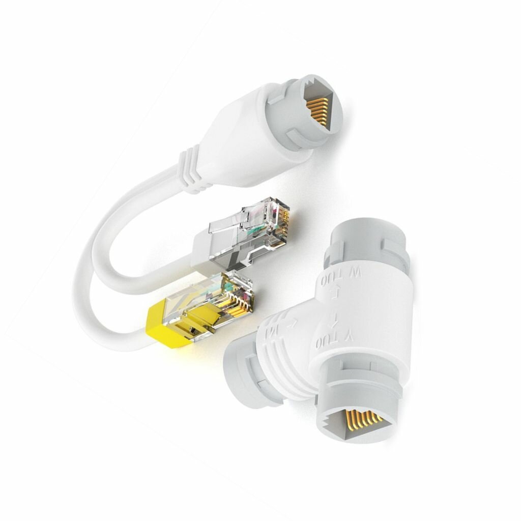 USB-концентратор, Разветвитель POE для сетевых кабелей, 1 комплект