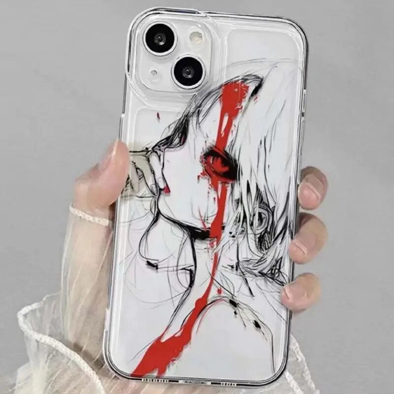 Чехол для Infinix/Tecno аниме Kaname Madoka, белый, S14416