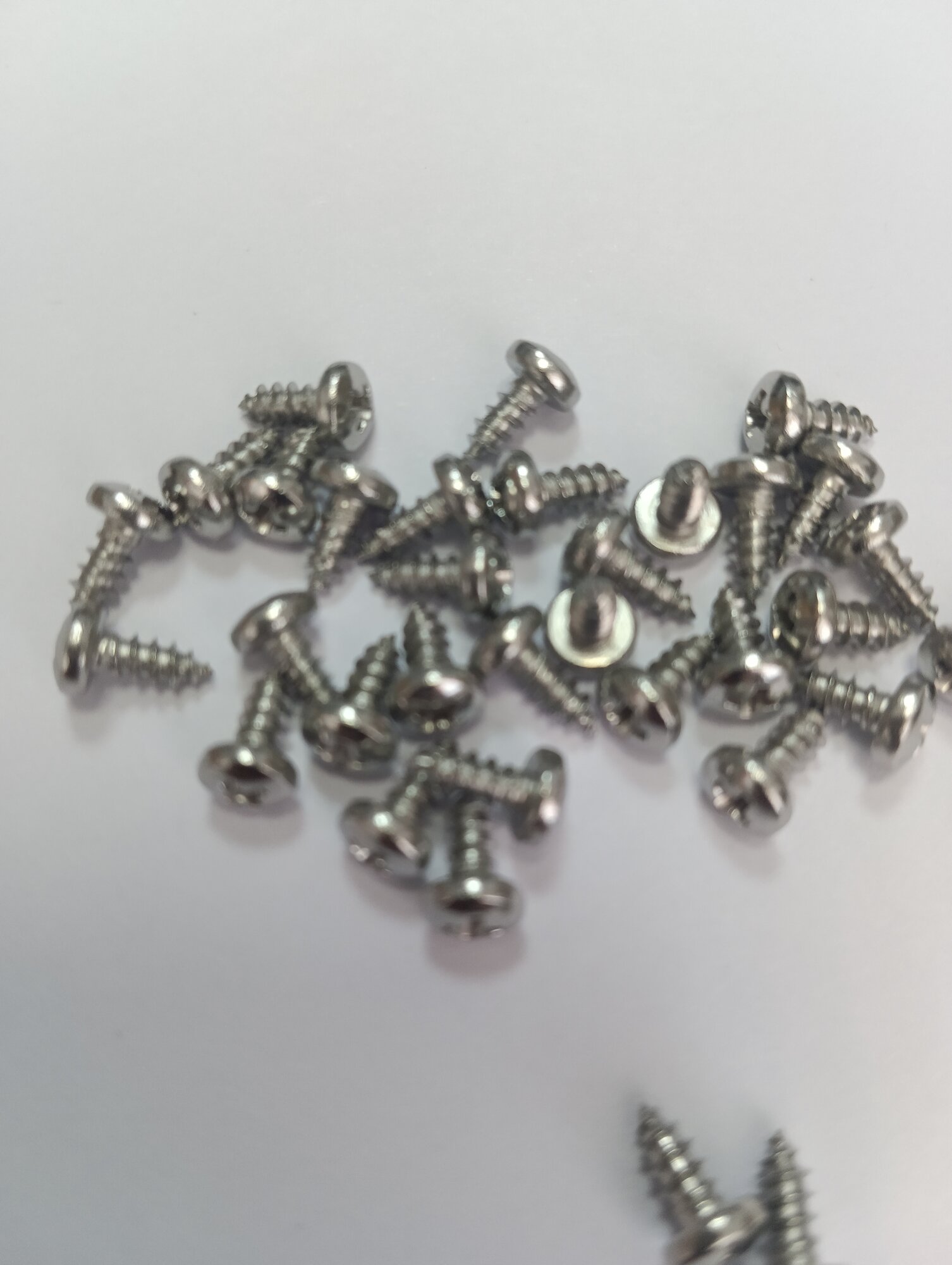 Саморез (200 штук) острый с полукруглой головкой 2,9х6,5 DIN 7981 из нержавеющей стали А2