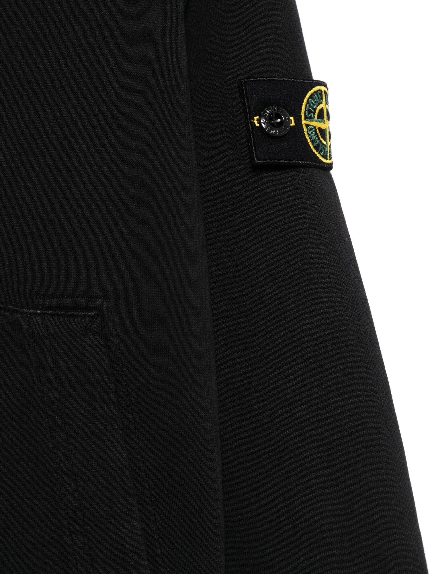 Толстовка Stone Island Compass, размер 8 лет, черный — фото 1
