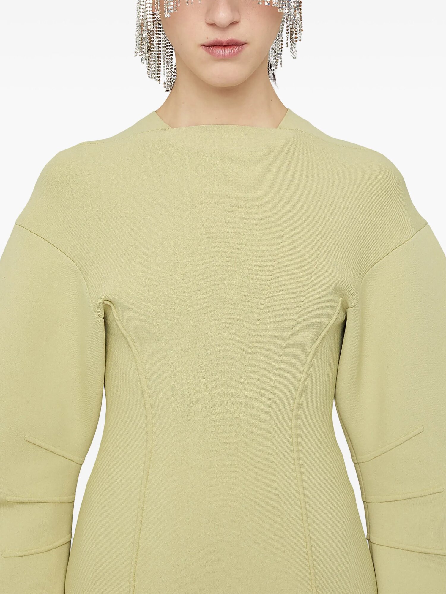 Свитер Jil Sander, размер 36, , green — фото 1
