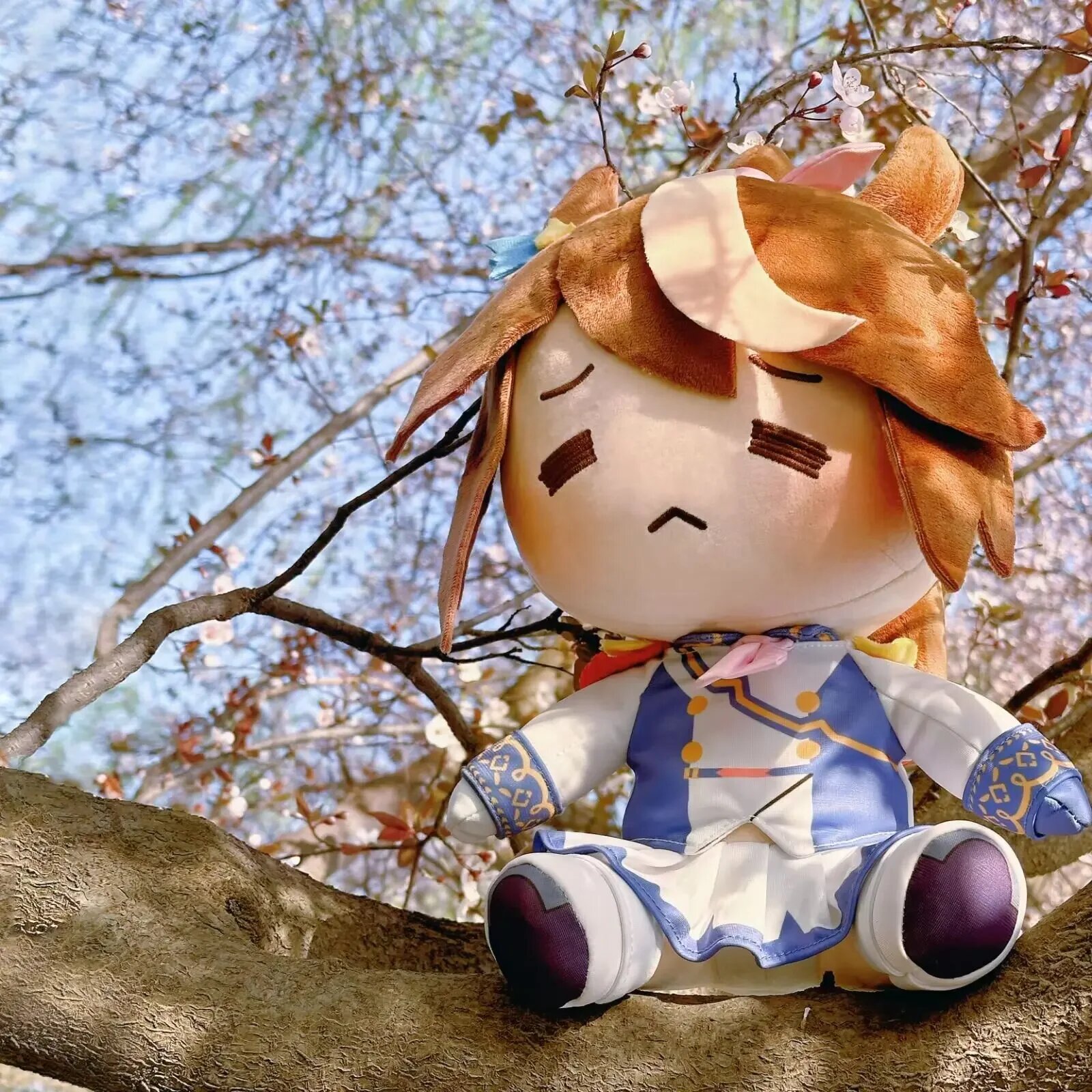 Новинка 2023 года, плюшевая кукла Pretty Derby Tokai Teio для косплея, аниме, 30 см, милые плюшевые мультяшные подушки, рождественские подарки для мальчиков и девочек