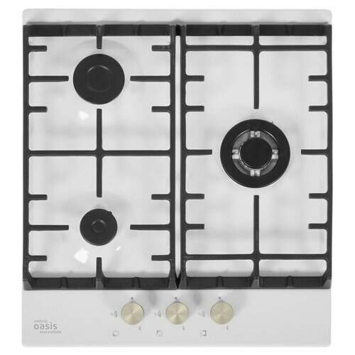 Газовая варочная панель Oasis P-3MWT(B)