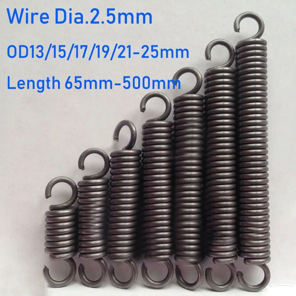 Расширительные пружины из стали 2.5mm 95 мм 15 мм