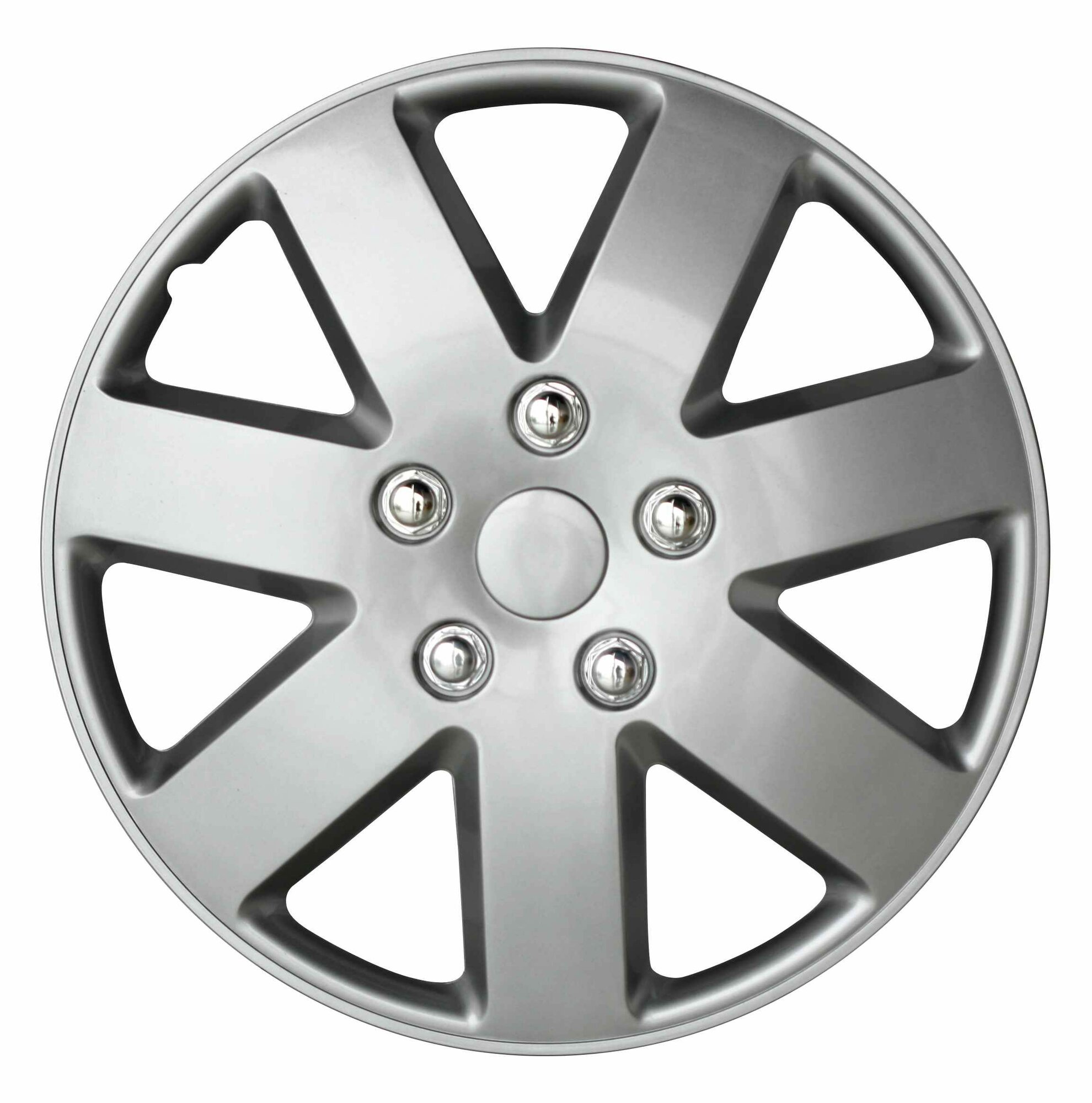 Колпаки на колеса R15 Р 15 Rigel 4шт (серебристые), колпаки на диски автомобиля ABS-пластик