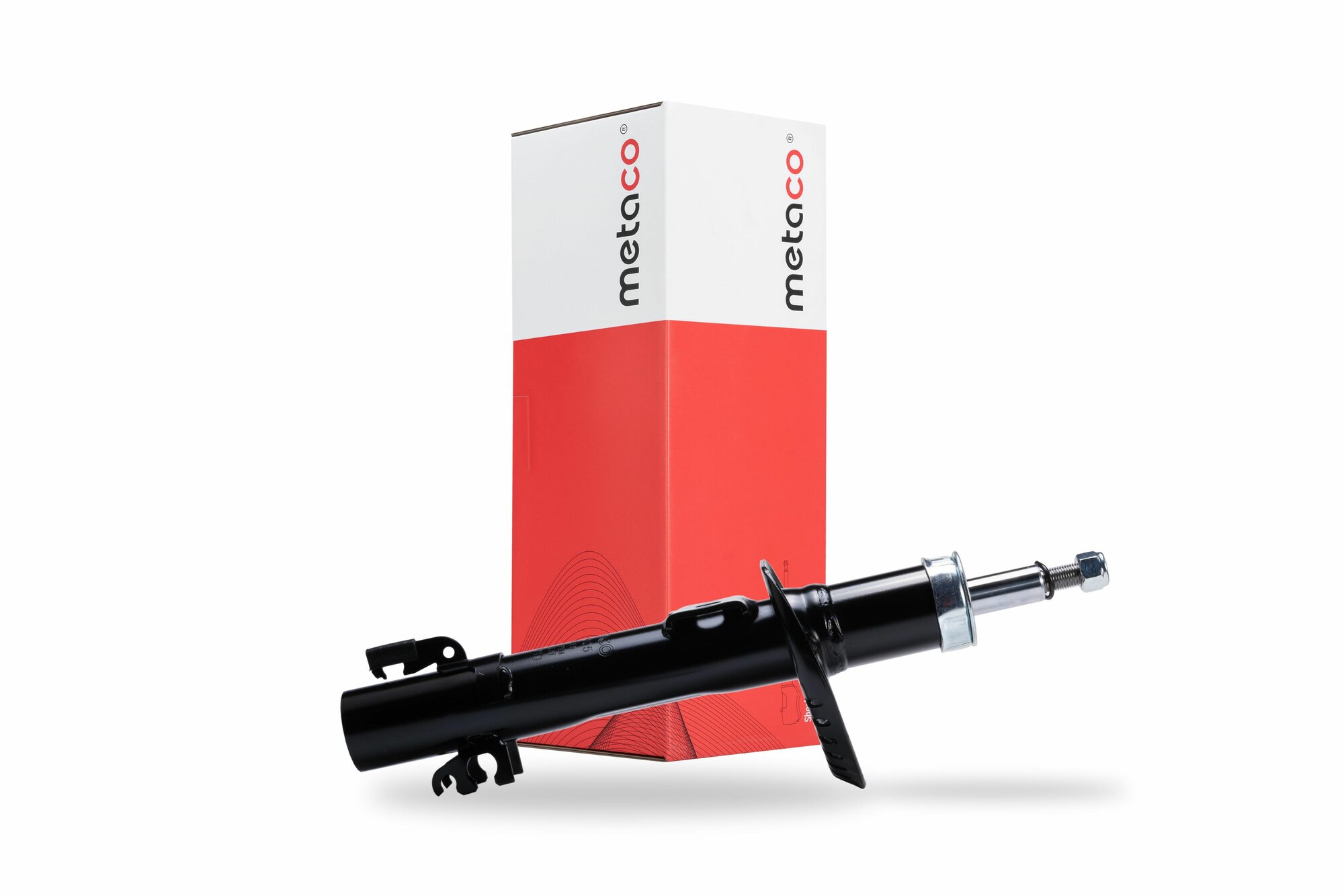 Амортизатор подвески передний METACO, Volkswagen Фольксваген Polo Поло Skoda Шкода Rapid Рапид, 6C0413031AJ, 6R0413031AJ, 4800-005