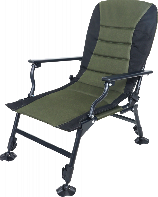 Кресло складное для рыбалки 75х55х88 см, нагрузка до 150 кг, зеленое