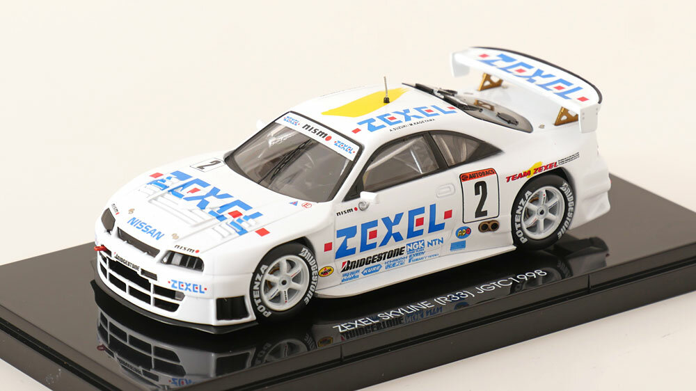Модель коллекционная EBBRO Nissan skyline R33 ldf no 2 jgtc 1998