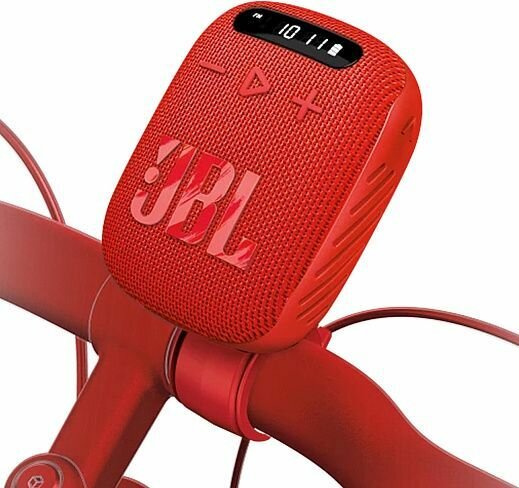 Портативная колонка JBL Wind 3 (JBLWIND3RED), 5 ВТ, 110-20000 Гц, 85 дБ, Bluetooth, красный портативная акустика беспроводная колонка для улицы музыки