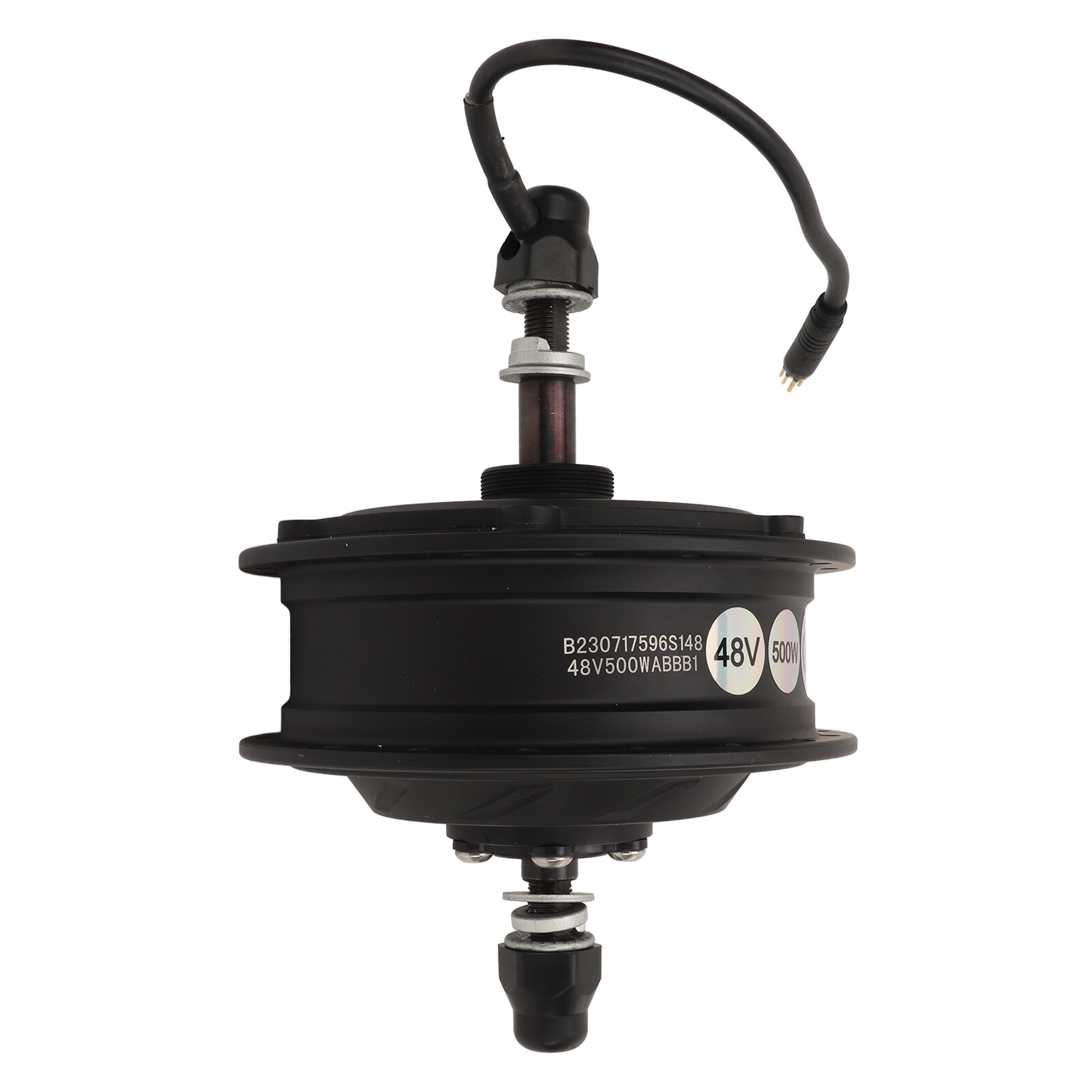 Электродвигатель для велосипеда 48 В 500 Вт, бесщеточный, задний привод, водонепроницаемый, металлический, для модернизации велосипеда.