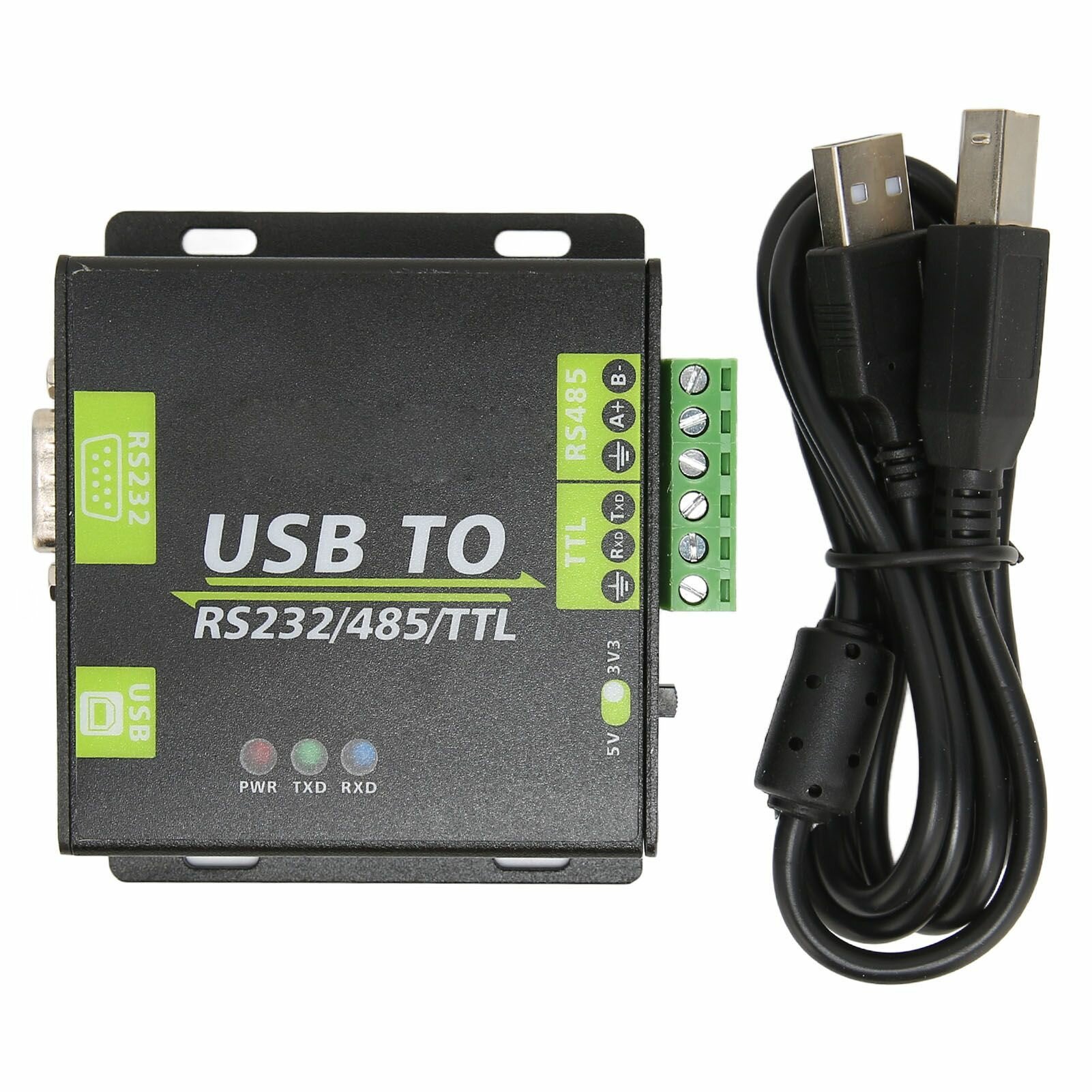 USB-RS232/485/TTL преобразователь, защита от помех, быстрая связь