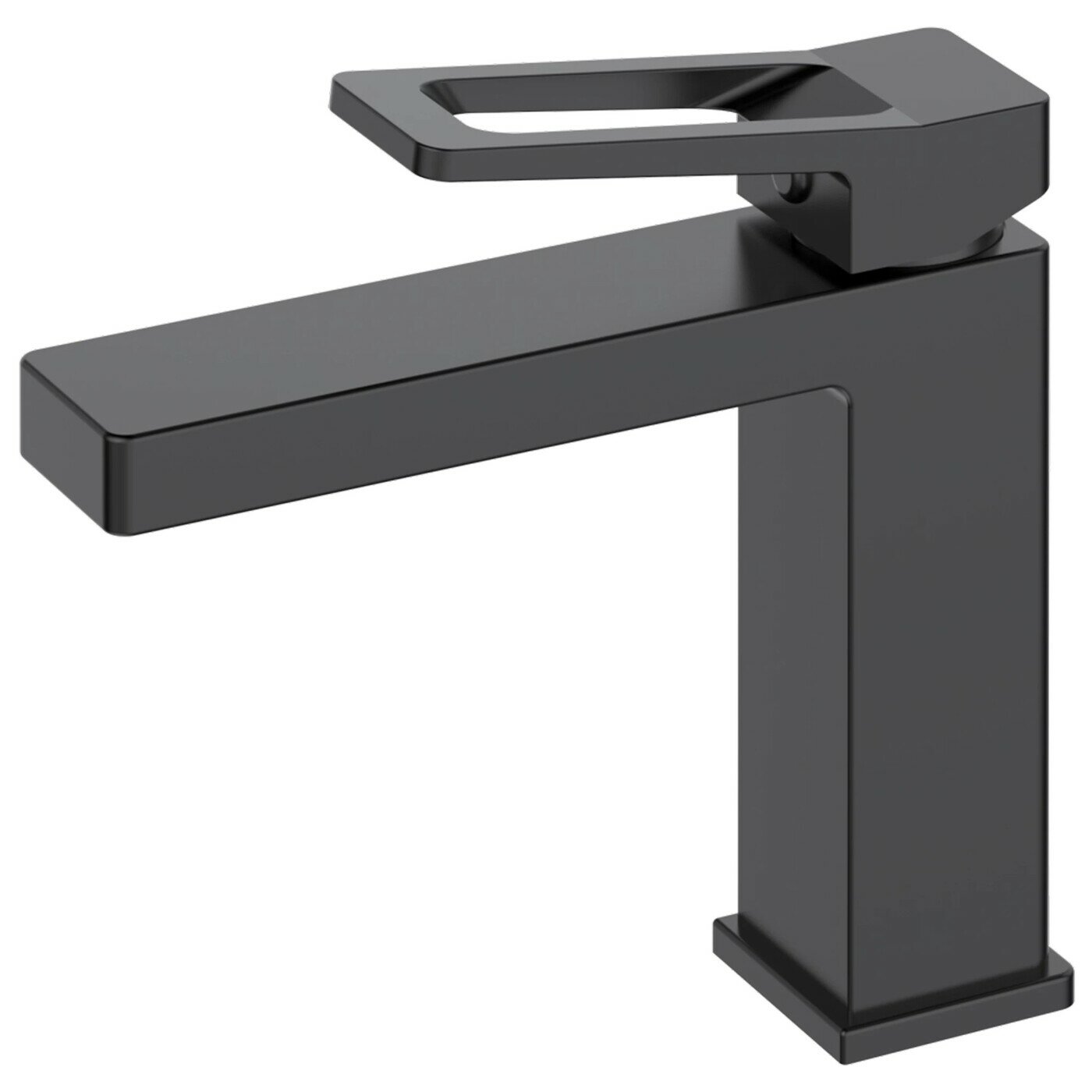 Смеситель для раковины Haiba HB10732-3 оружейная сталь