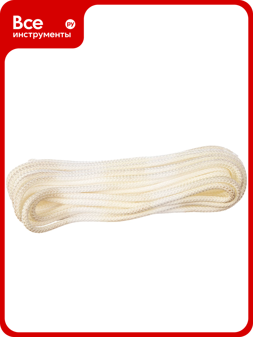 Капроновый фал d=10мм 20м строп-про ПА SP03427