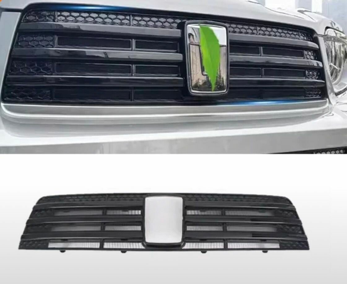 Защитная сетка на решетку радиатора верхняя TANK 700 / танк 700 2024-2025 г. в глянцевая