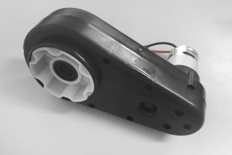 Редуктор с мотором DL 550-C 12V 20-45W 12000rpm ось 16 мм для электромобиля