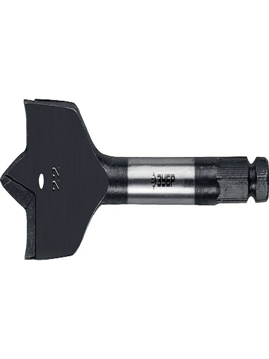 22 x 152 мм, с боковыми подрезателями, перовое, cверло по д