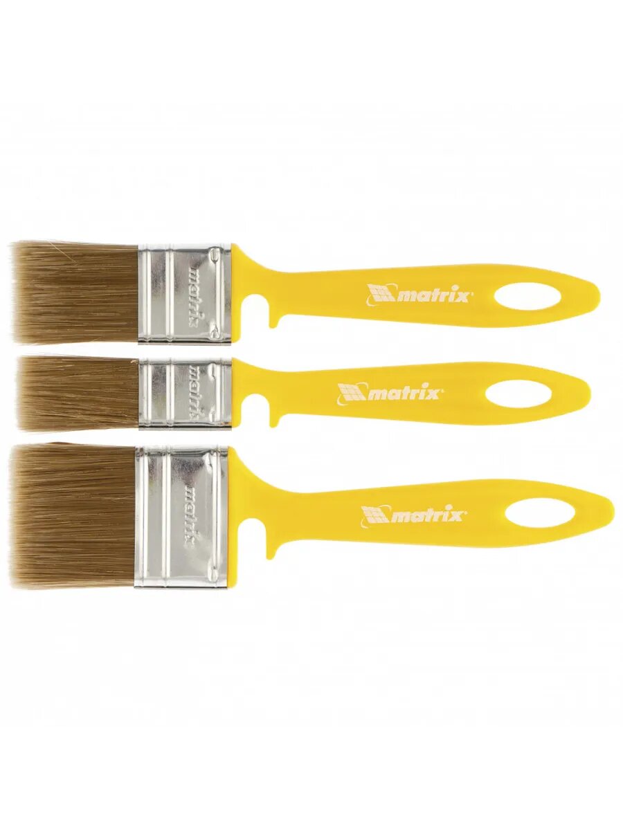 Набор кистей «Лаки» 25 мм, 35 мм, 50 мм Colo, MATRIX, 83367