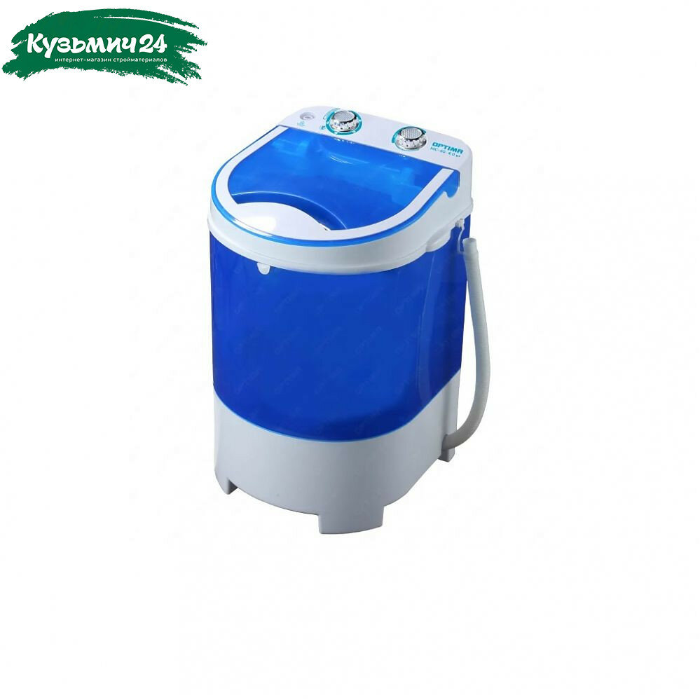 Стиральная машина Optima МС-40, мощность 160 Вт, малютка, 4 кг загрузка, пластиковая крышка, 1000555