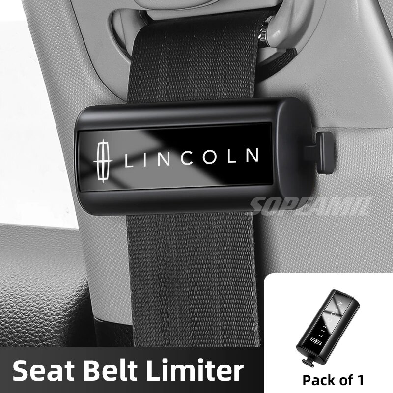 Lincoln Z MKZ MKC MKX MKT MKS Navigator Aviator Nautilus Corsair Автомобильный фиксатор ремня безопасности Зажим для ремня безопасности Зажим для ограничения положения