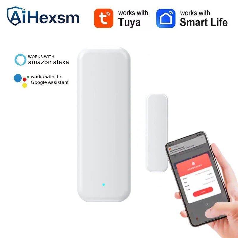AiHexsm Wi-Fi датчик открытия двери, Цвет: 1PCS