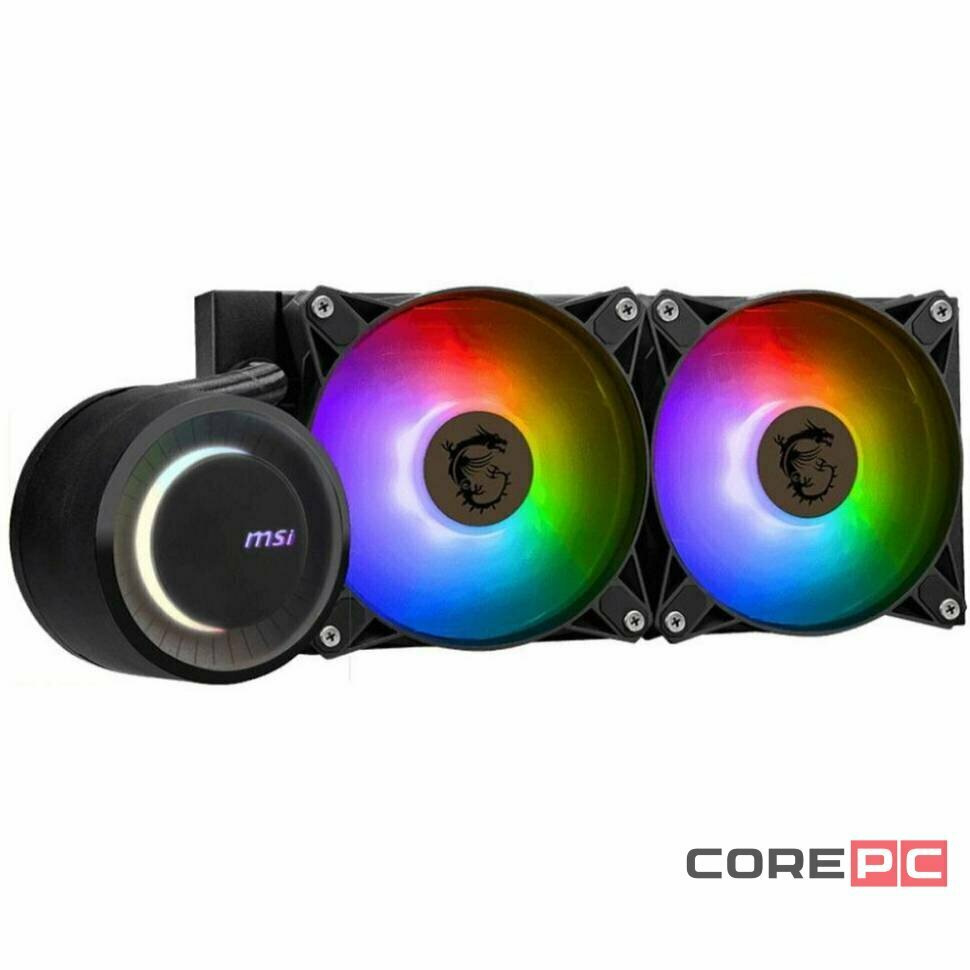 Система жидкостного охлаждения для процессора MSI MAG CORELIQUID E240 ARGB Black (306-7ZW5E17-C24)