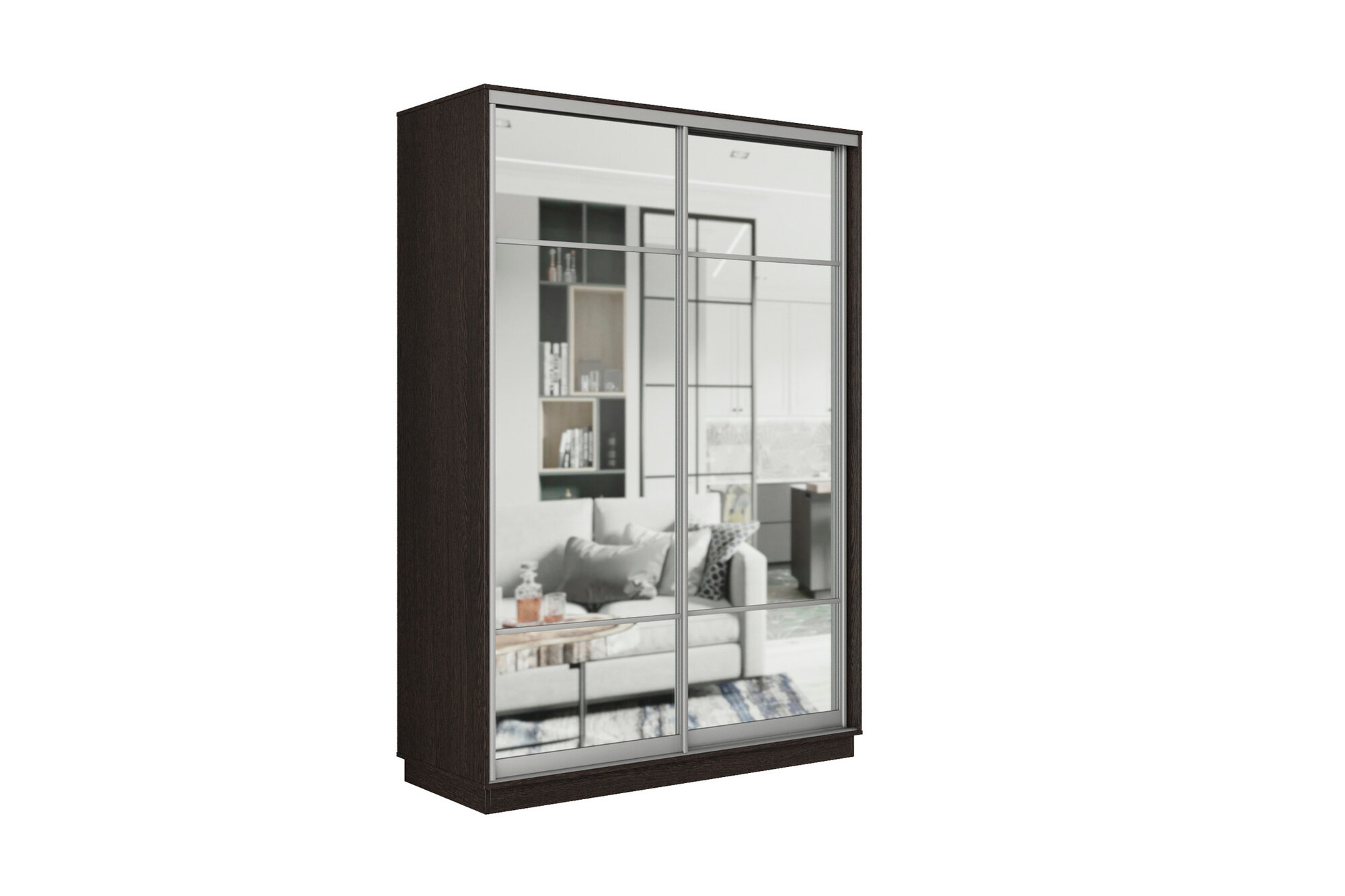 Шкаф-купе Нонтон Эфир венге 150х45х220 см