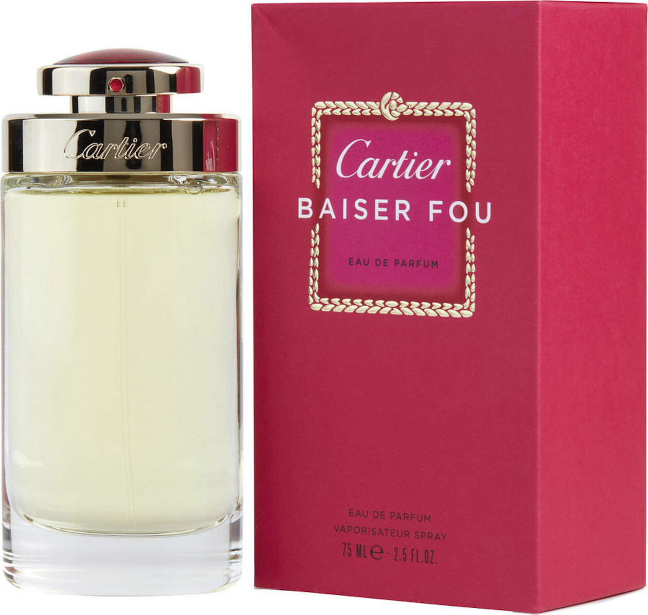 Cartier Baiser Fou парфюмерная вода 75 мл, аромат для женщин