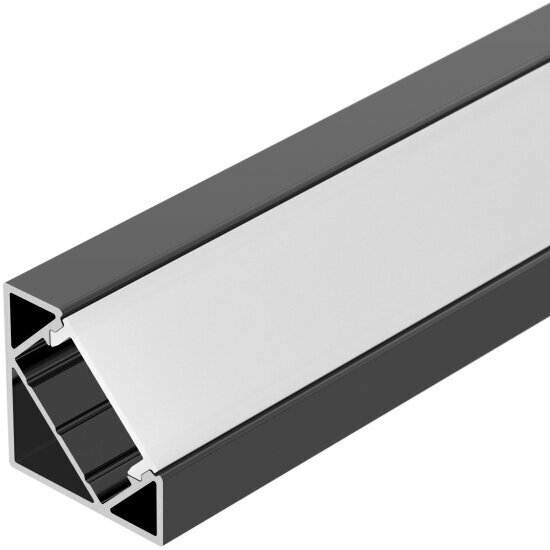 Профиль Arlight SL-KANT-H18-2000 BLACK (, Алюминий)