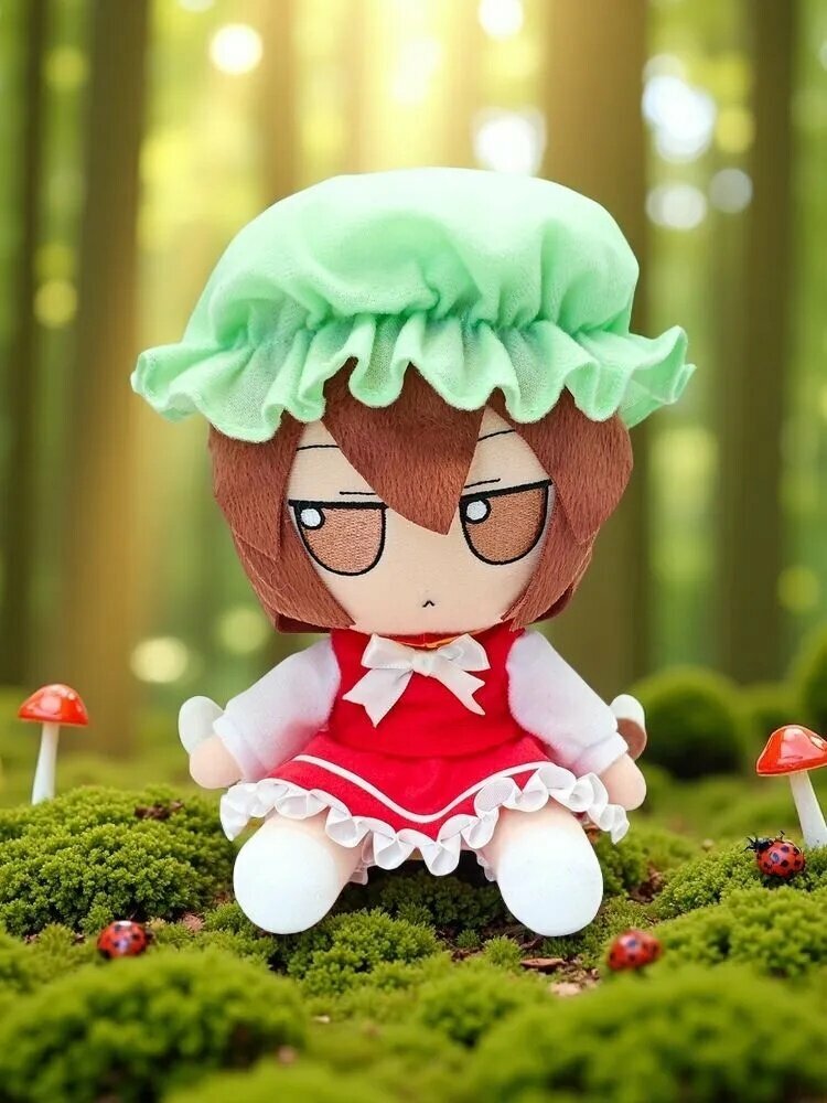 Аниме Мягкие Игрушки TouHou Project Fumo Chen / Чен Игрушка Антистресс 20CM