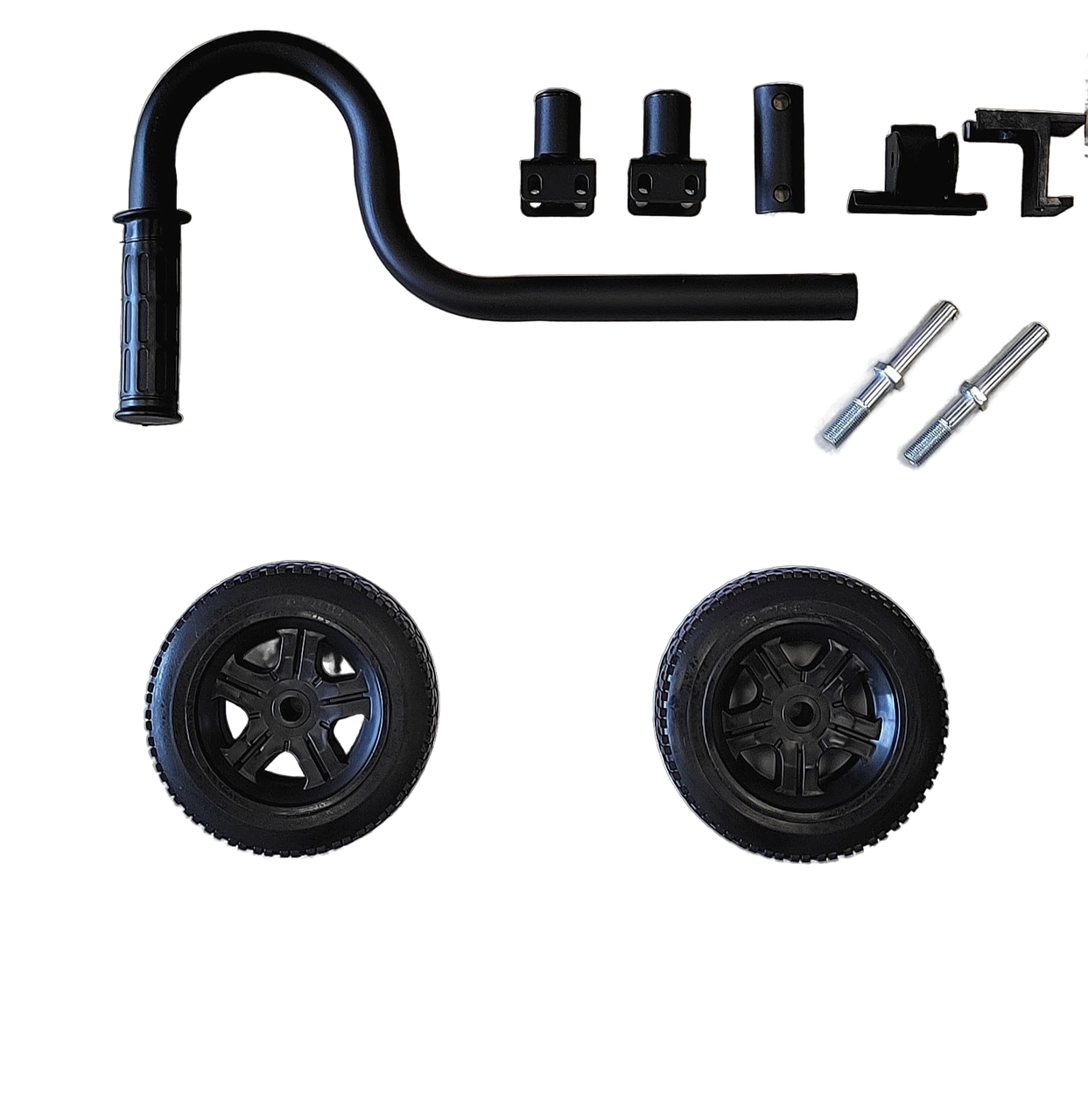 Подходит для AanKen 3500x: колёса и ручка, s-образная ручка и колёса.