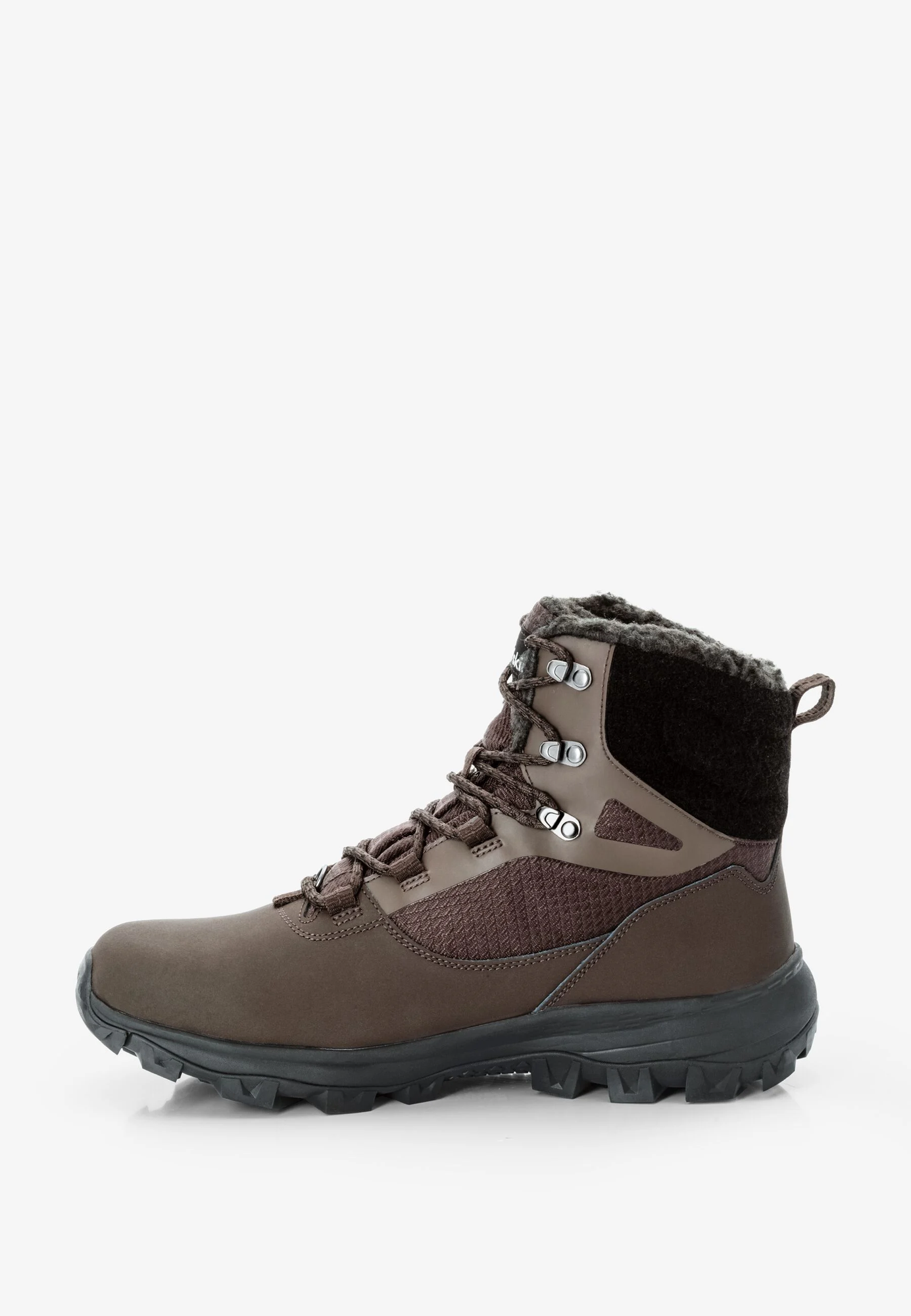 Ботинки хайкеры Jack Wolfskin Everquest Texapore High M, размер 9.5, коричневый — фото 1