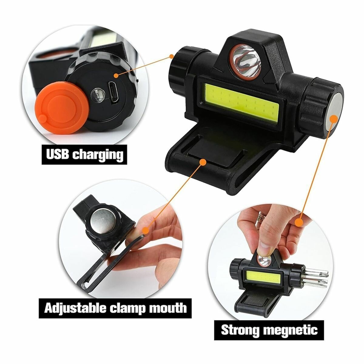 Эксклюзивный светодиодный осветитель для маски сварщика аккумуляторный